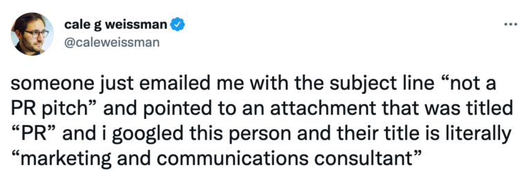 What Can You Learn From Bad PR Pitches (w/ Bad PR Examples)