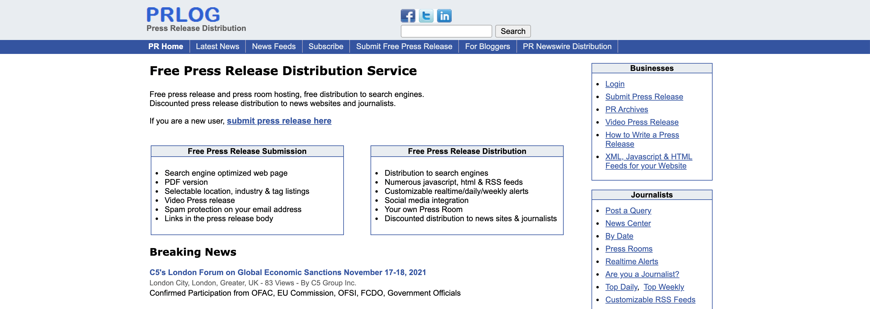 Press Release Submission Sites – Where to Submit a Press Release?