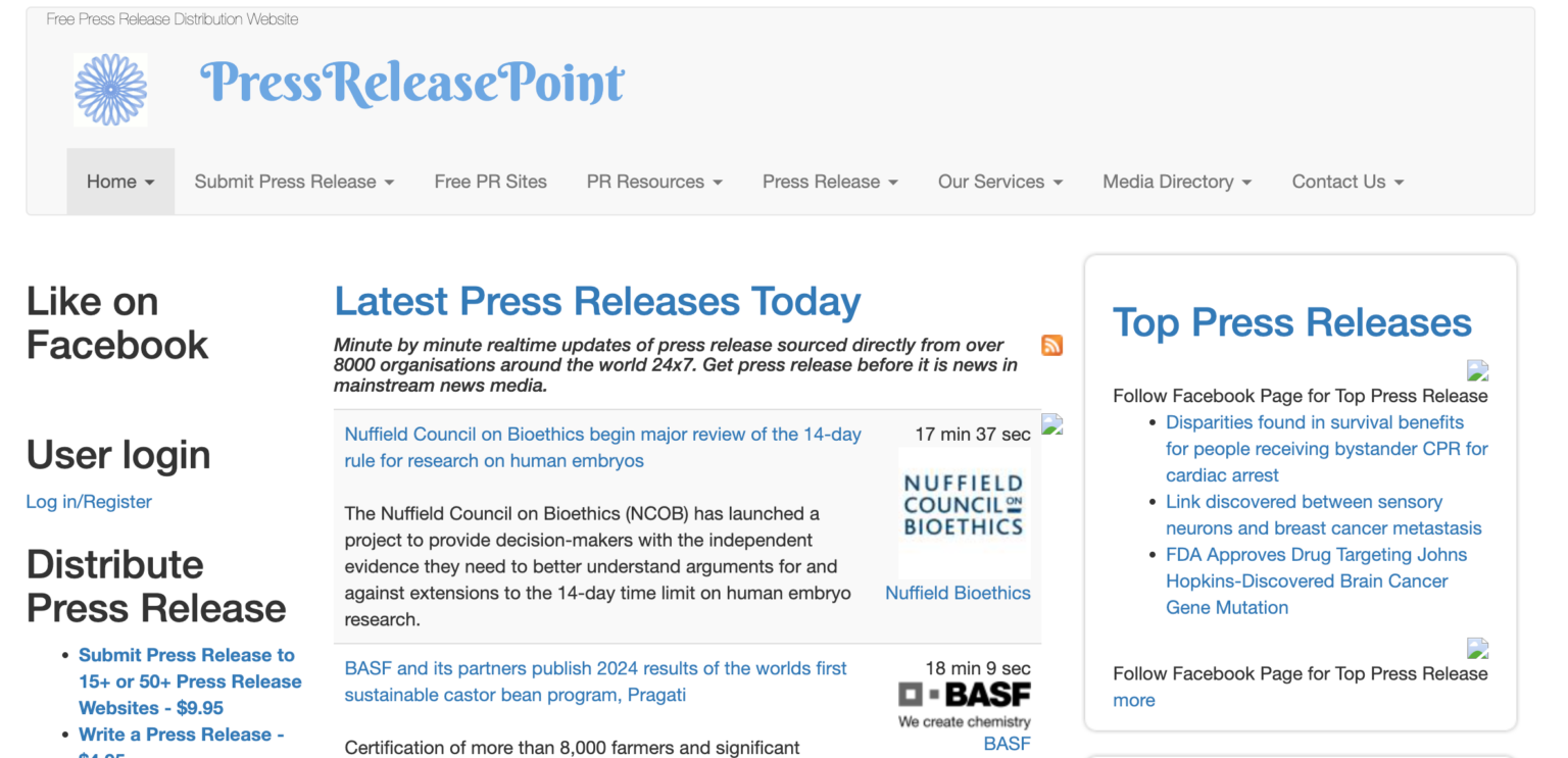 Best Press Release Websites in 2025: Top 20 Free and Paid
